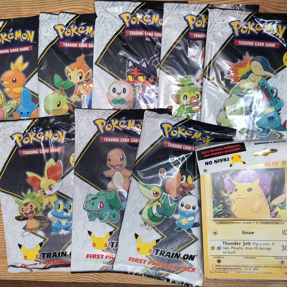 Pokemon | Toys | Pokemon Tcg First Partner Pack Complete Set W Display ...